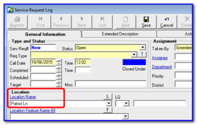 Create a Service Request using MapViewer