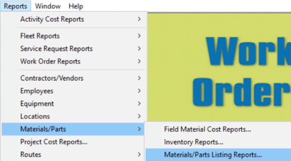 Report Listing Bar Codes | ToolTip for PubWorks